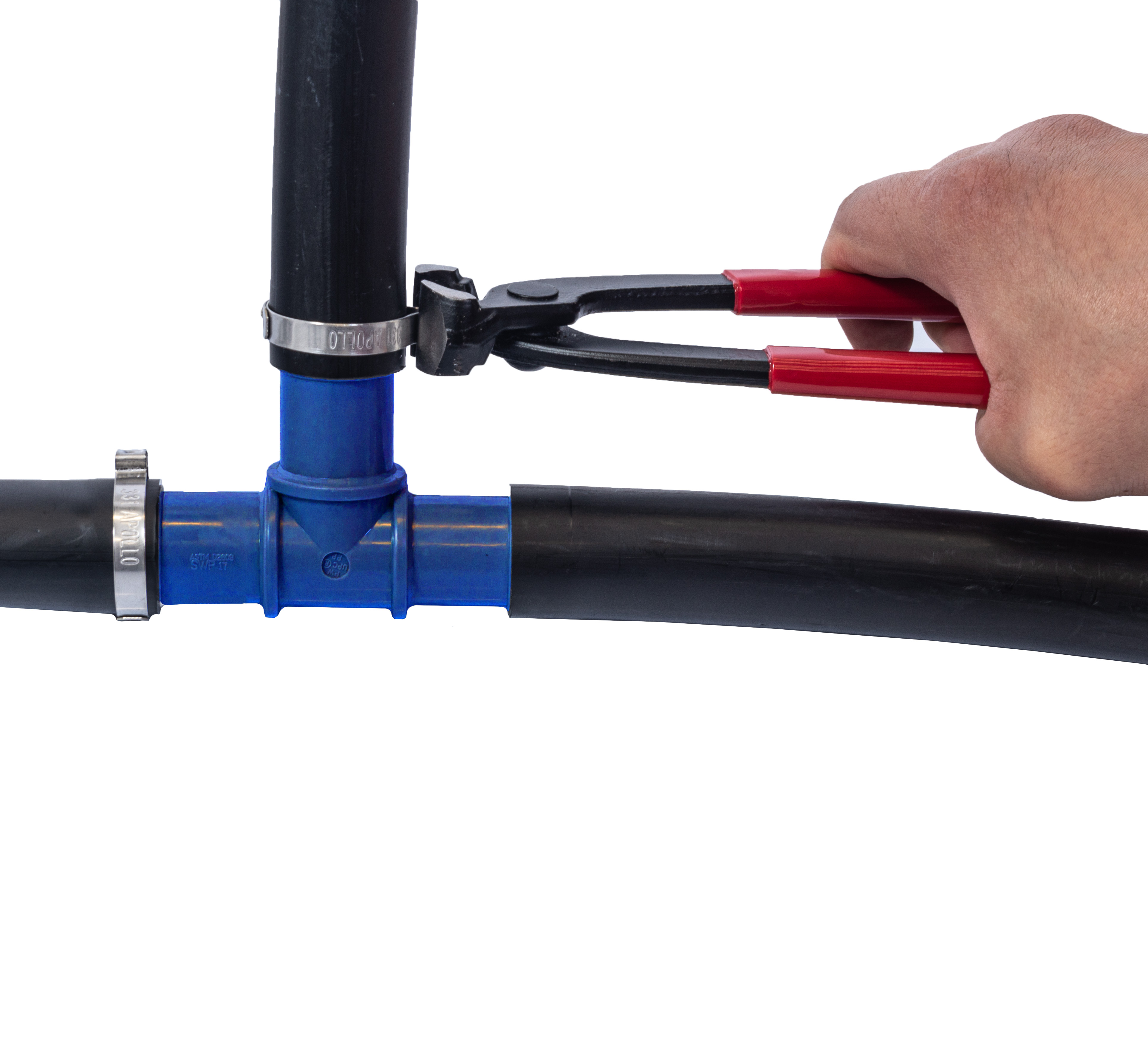 12" Pinch Clamp Crimping Tool