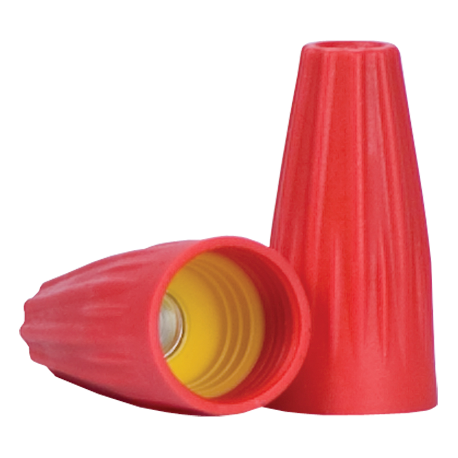 Red and Yellow Cushion Grip Wire Connectors (100-Pack)